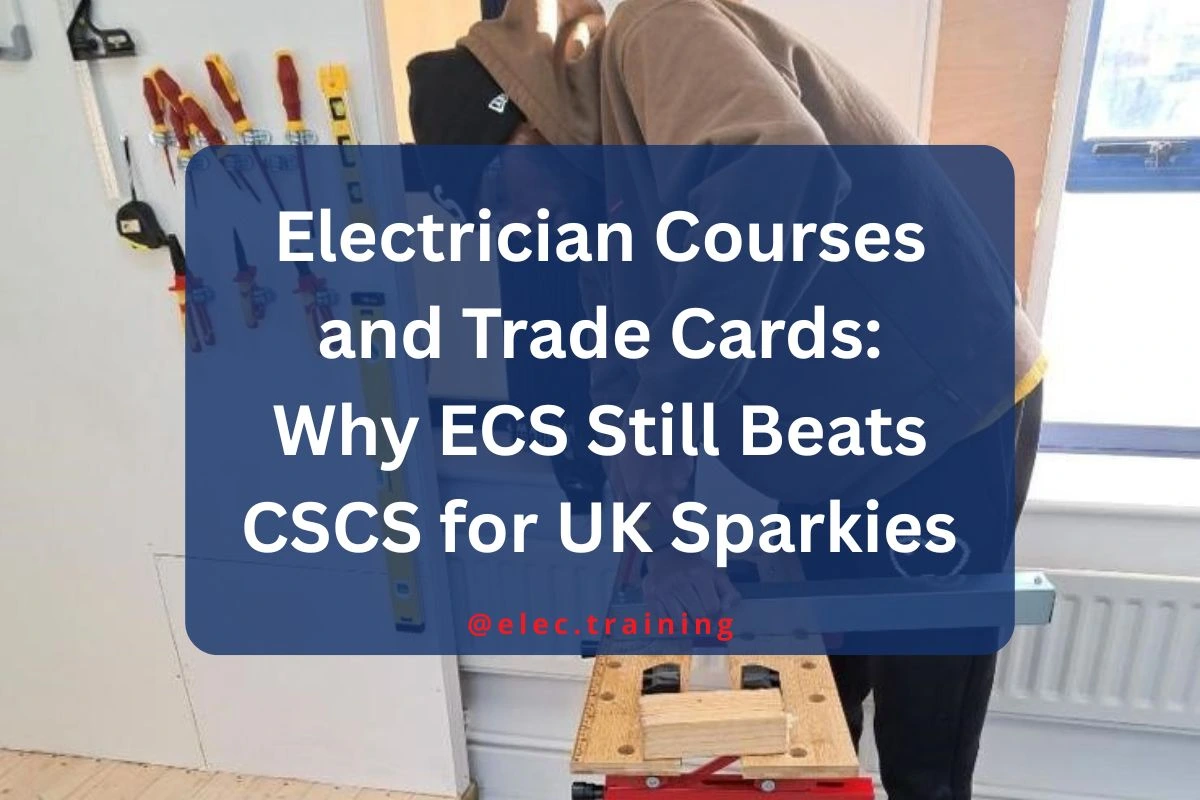 Electrician Courses and Trade Cards: Why ECS Still Beats CSCS for UK ...