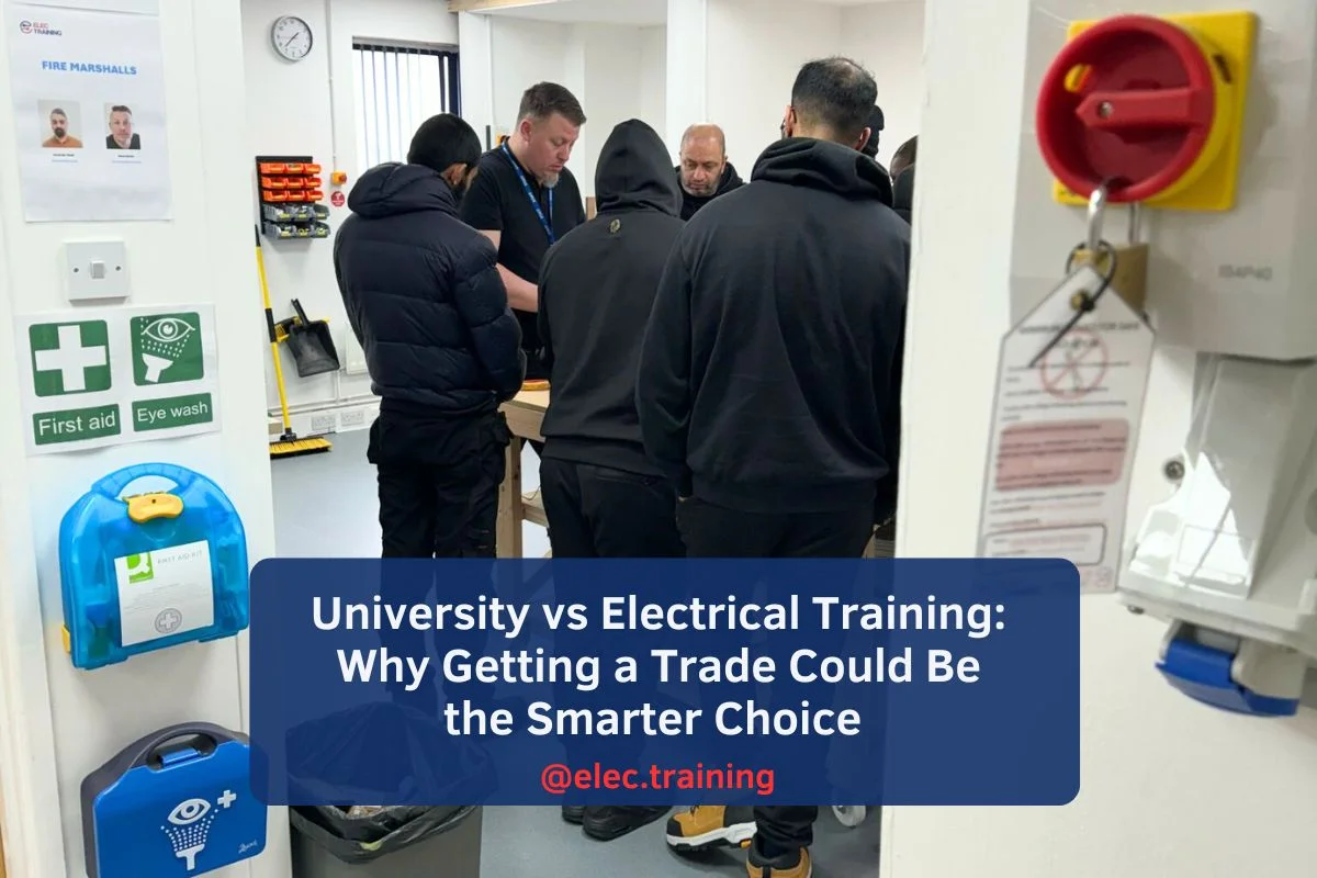 University vs Electrical Training: Why Getting a Trade Could Be the ...