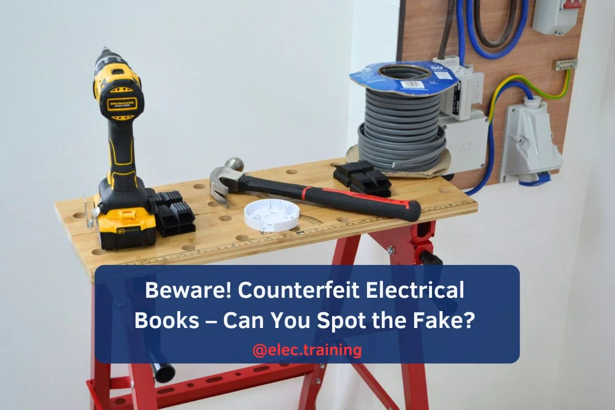 Beware! Counterfeit Electrical Books – Can You Spot the Fake? - Elec ...