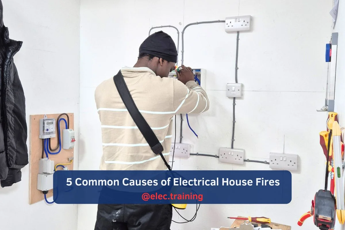 5 Common Causes of Electrical House Fires - Elec Training