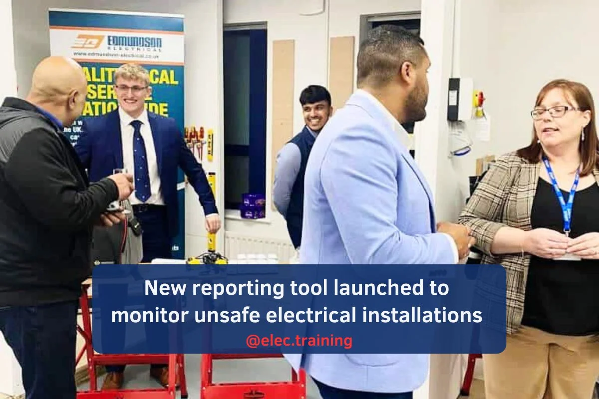 New reporting tool launched to monitor unsafe electrical installations ...
