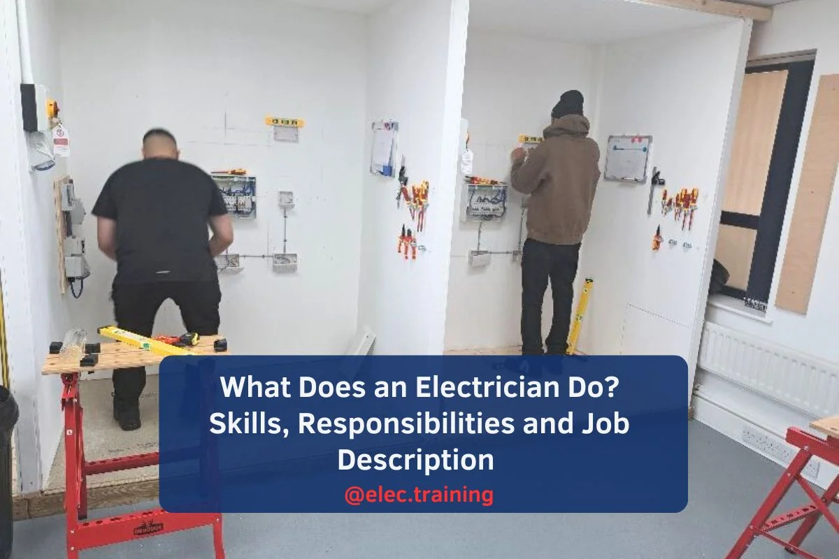 What Does an Electrician Do? Skills, Responsibilities and Job Description - Elec Training
