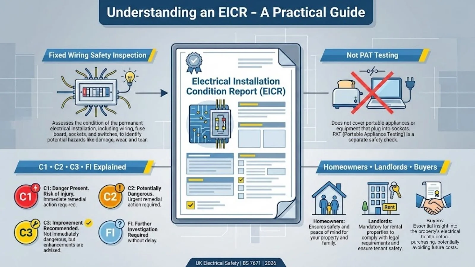 What Is an EICR? How to Read the Report Without Panic (UK Guide) - Elec ...