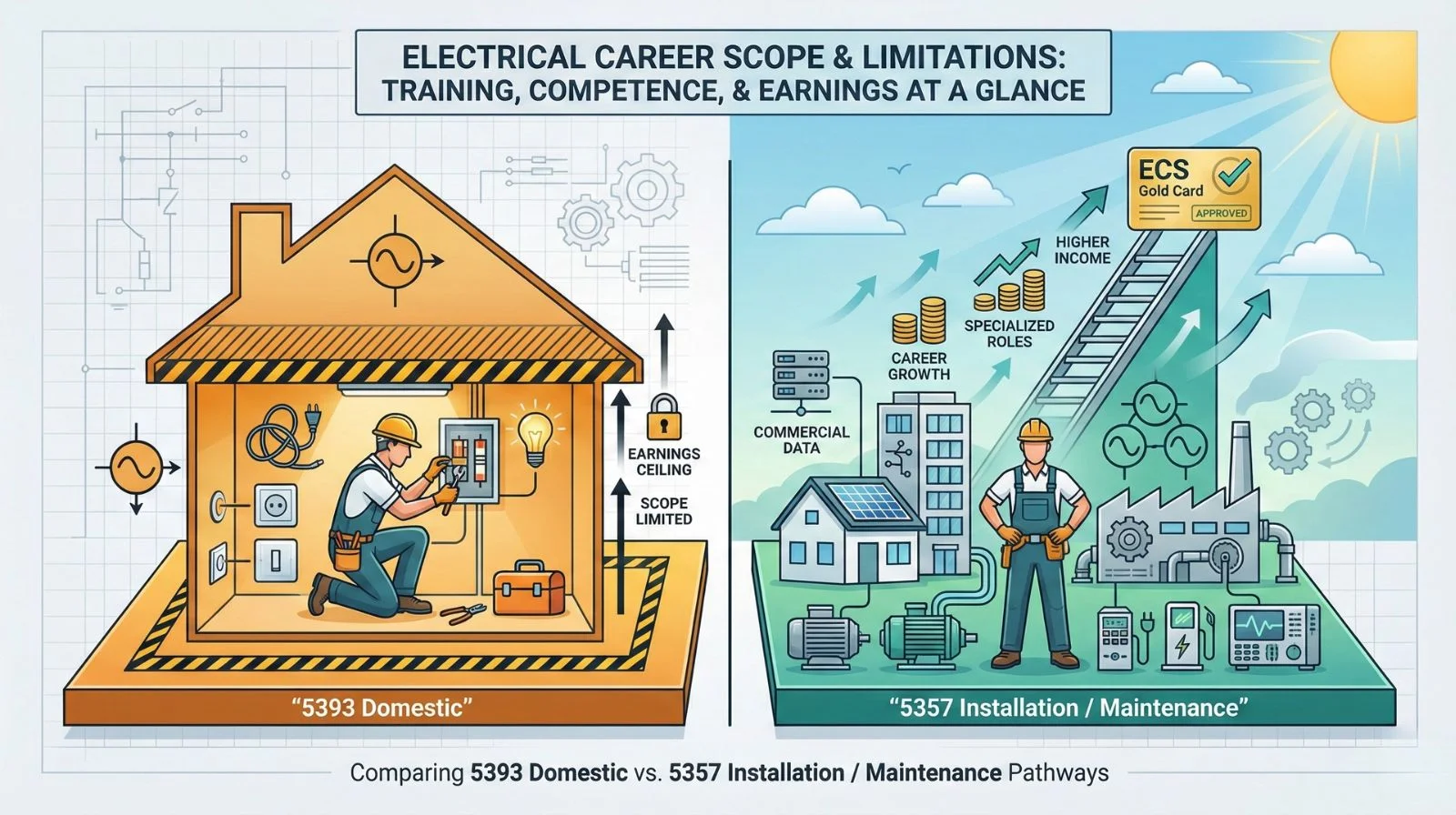 Apprenticeship Standards Explained: 5393 Domestic vs 5357 Installation ...
