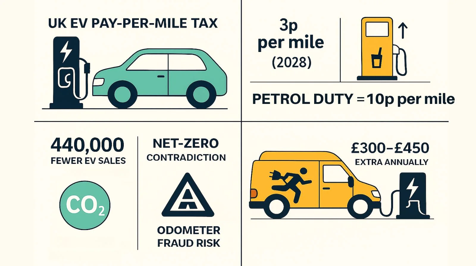 EV Pay-Per-Mile Tax: A Policy That Undermines Net Zero Targets | Elec Training