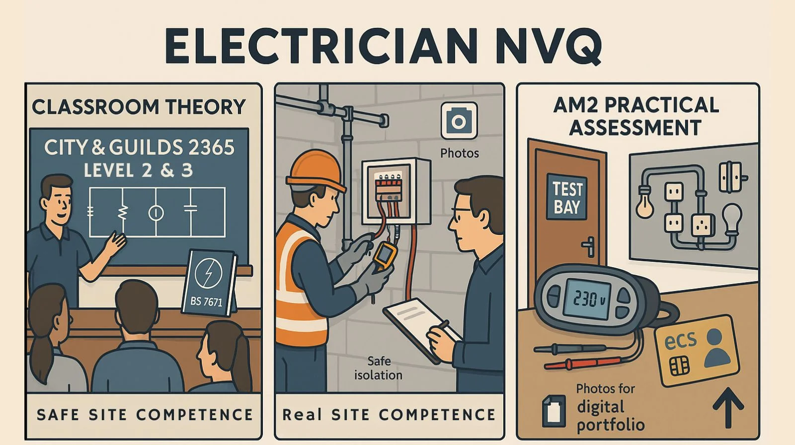 NVQ Level 3 Electrical | C&G 2357 Installation & Maintenance