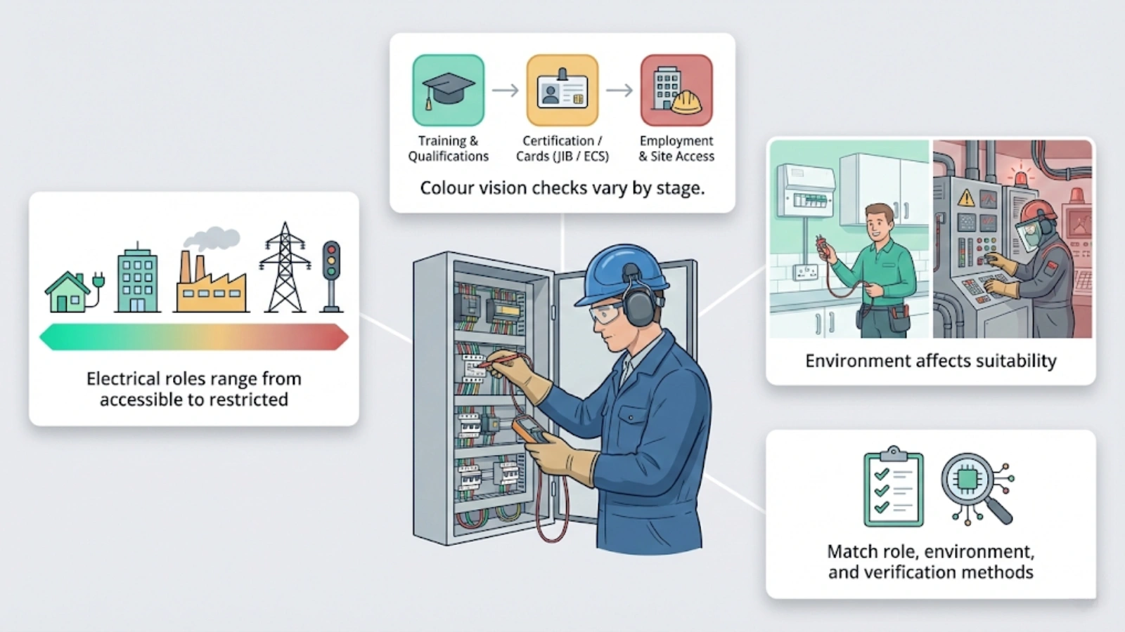 Colour Blind & Becoming an Electrician: Career Pathways Explained